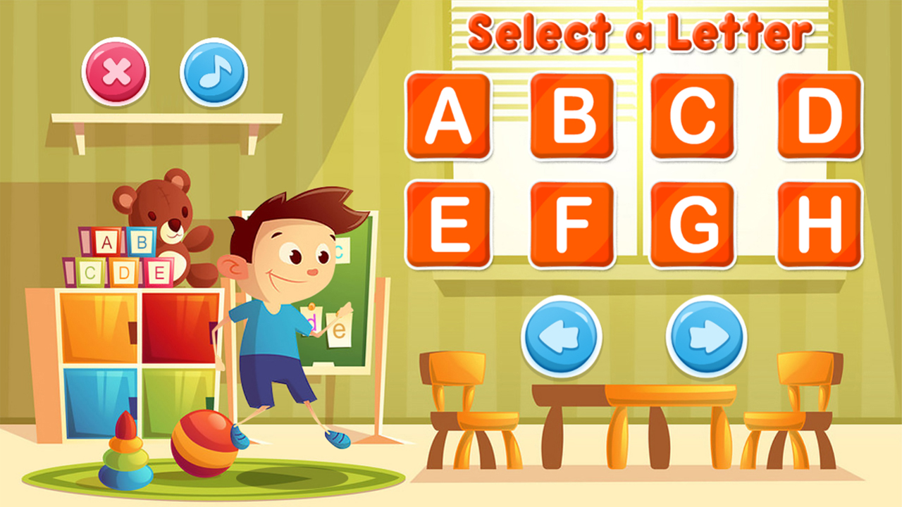 English Letters Writing App (Construct 3 | C3P | HTML5) Kids ...