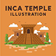 Inca Temple Illustration, Vectors | GraphicRiver