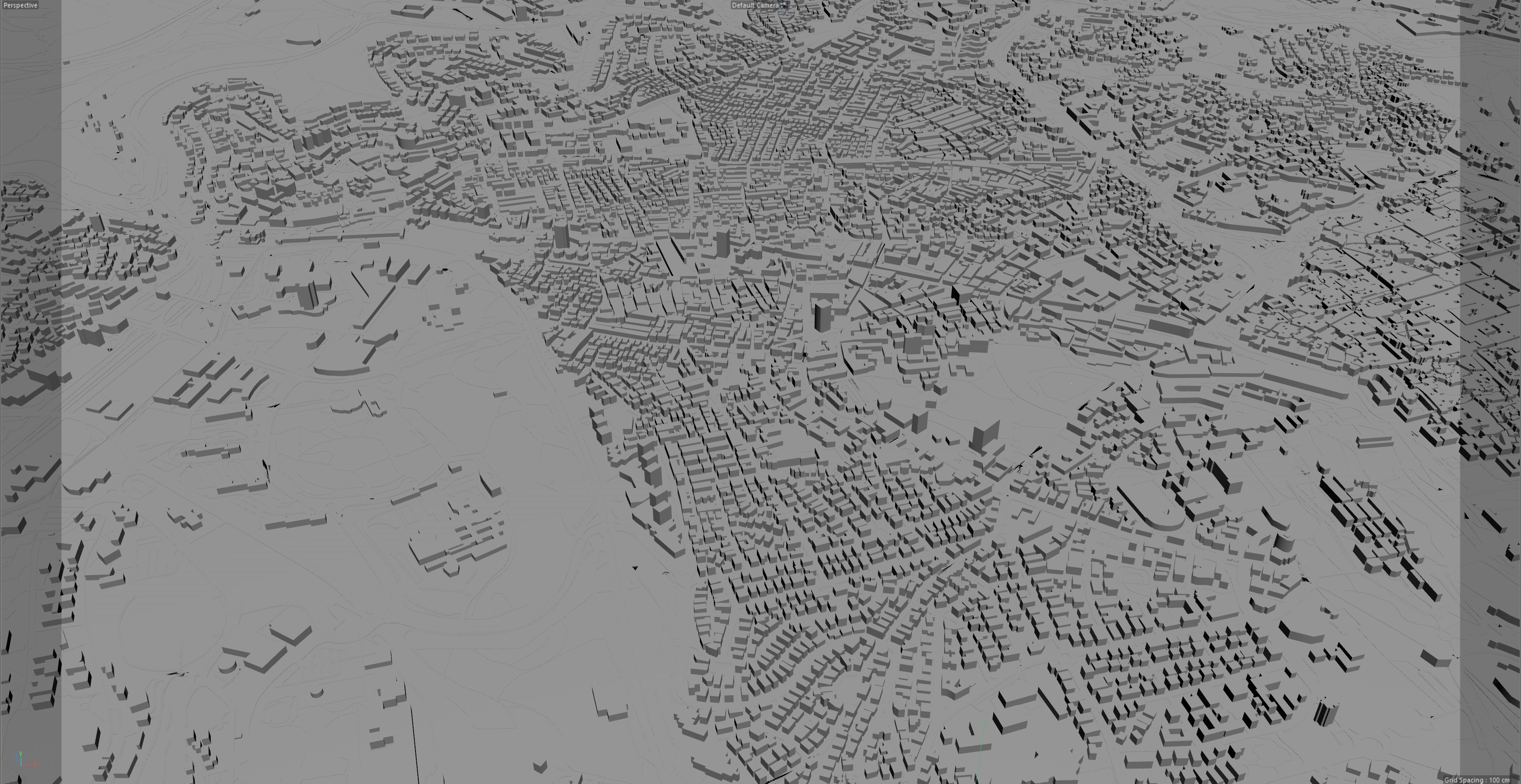 Jerusalem city Israel 3d model 60km by TurboCG | 3DOcean