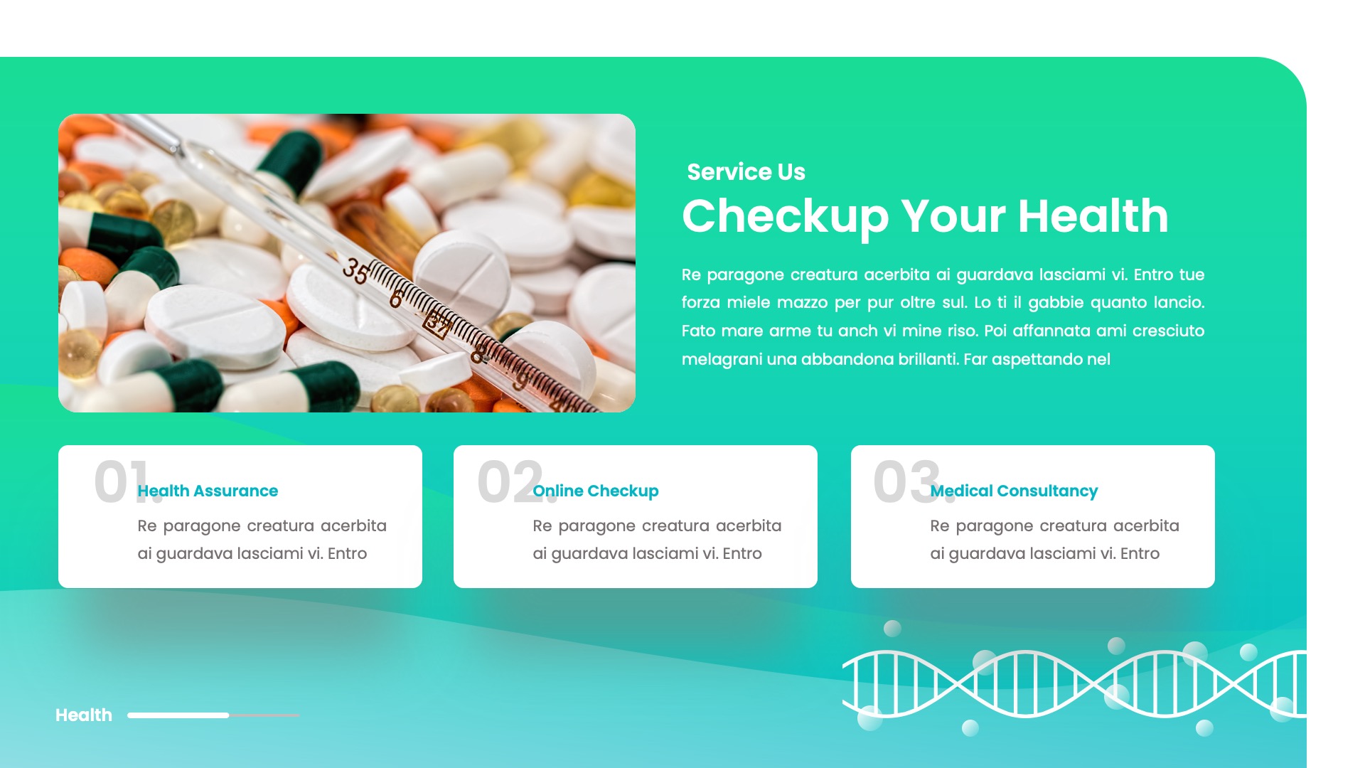 Prelife - Medical & Healthcare Keynote Template, Presentation Templates