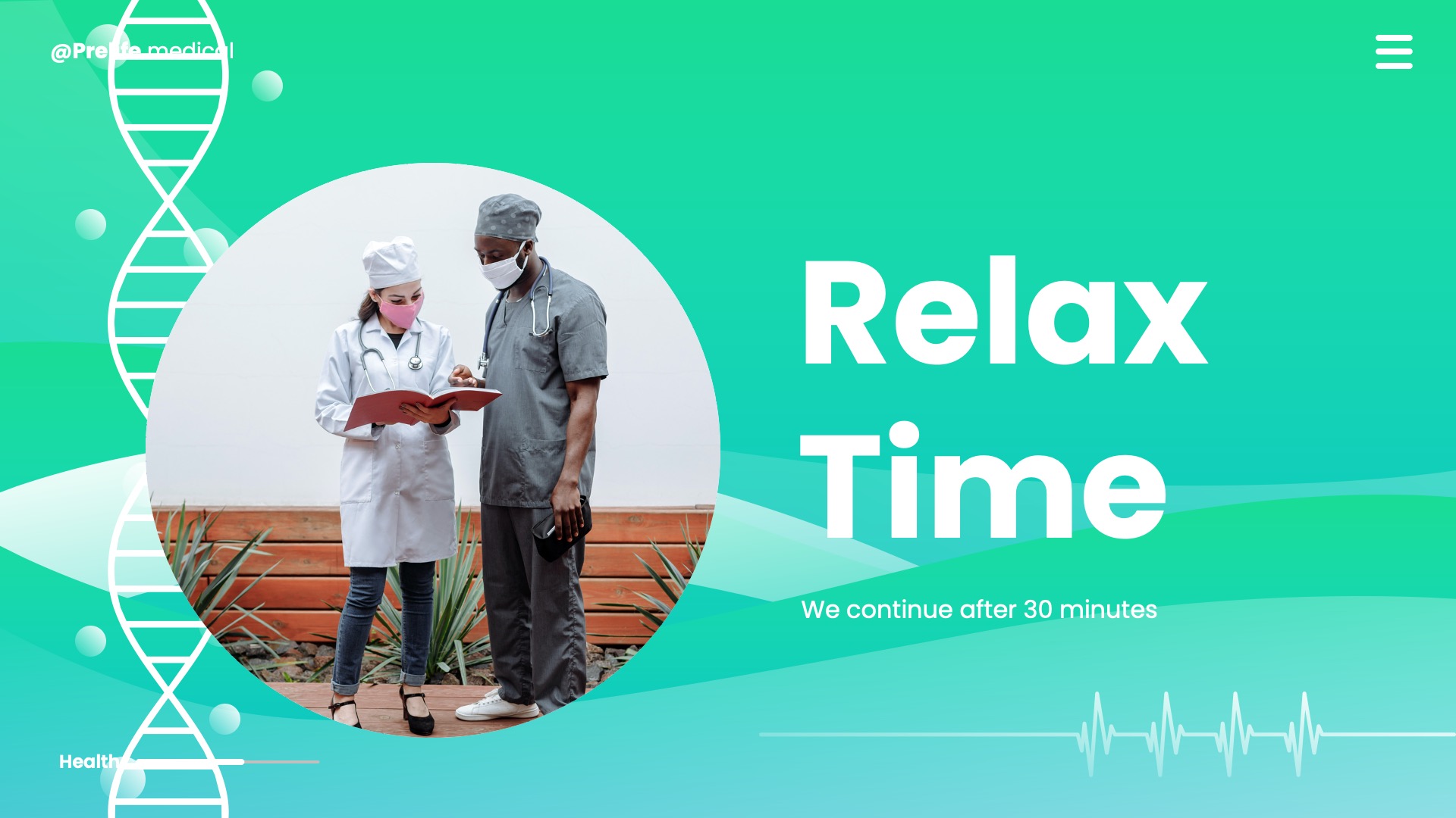 Prelife - Medical & Healthcare Keynote Template, Presentation Templates