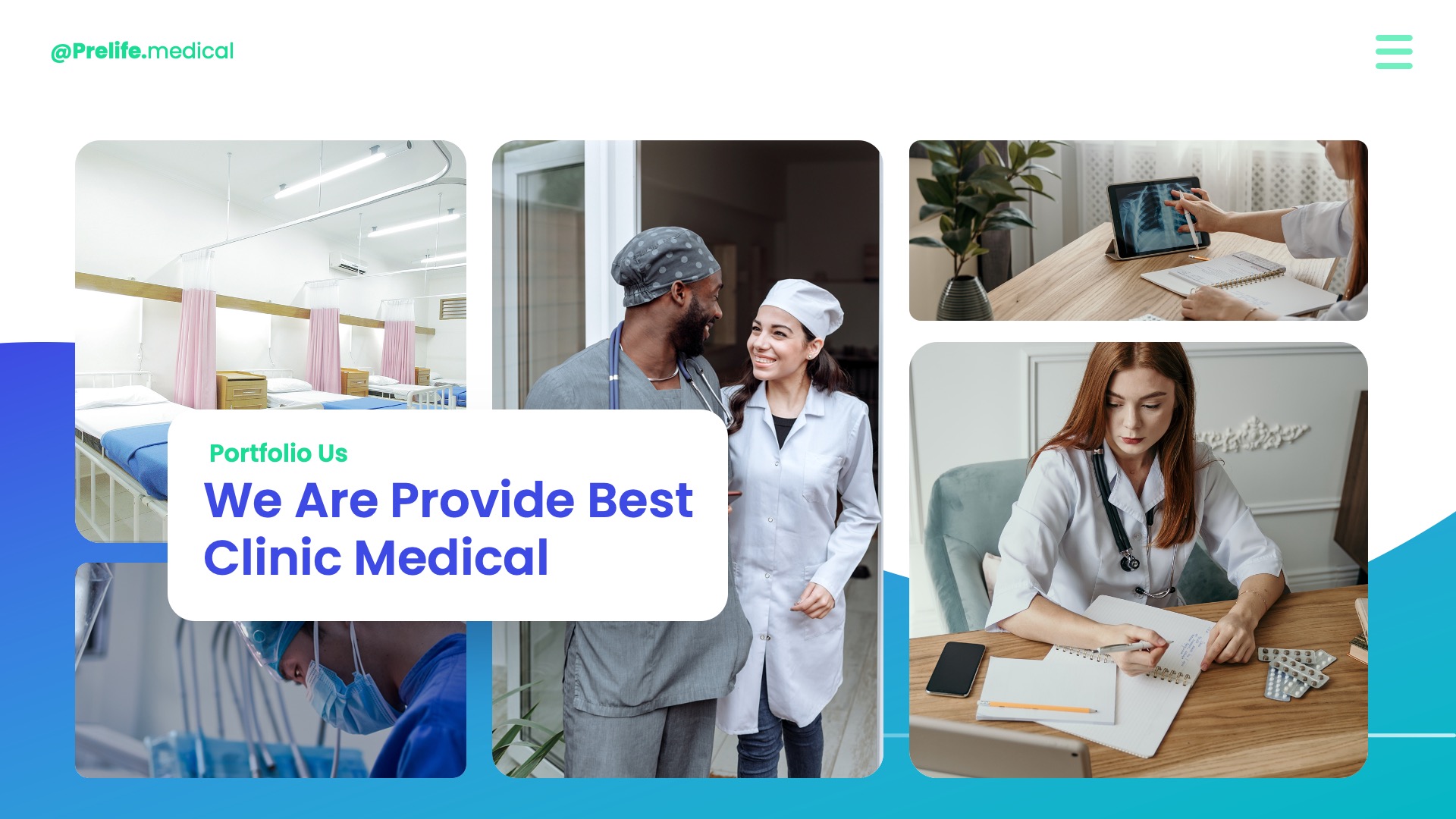 Prelife - Medical & Healthcare Keynote Template, Presentation Templates