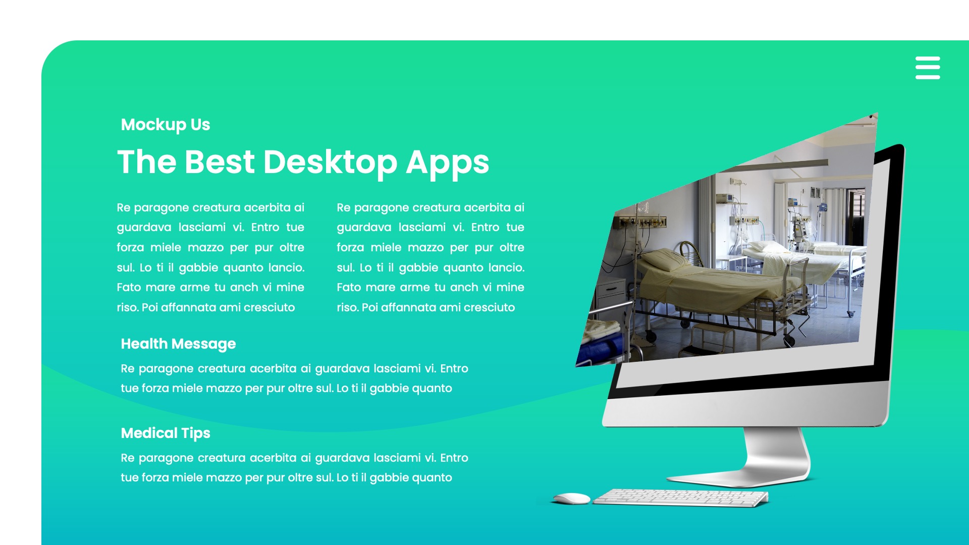 Prelife - Medical & Healthcare Keynote Template, Presentation Templates