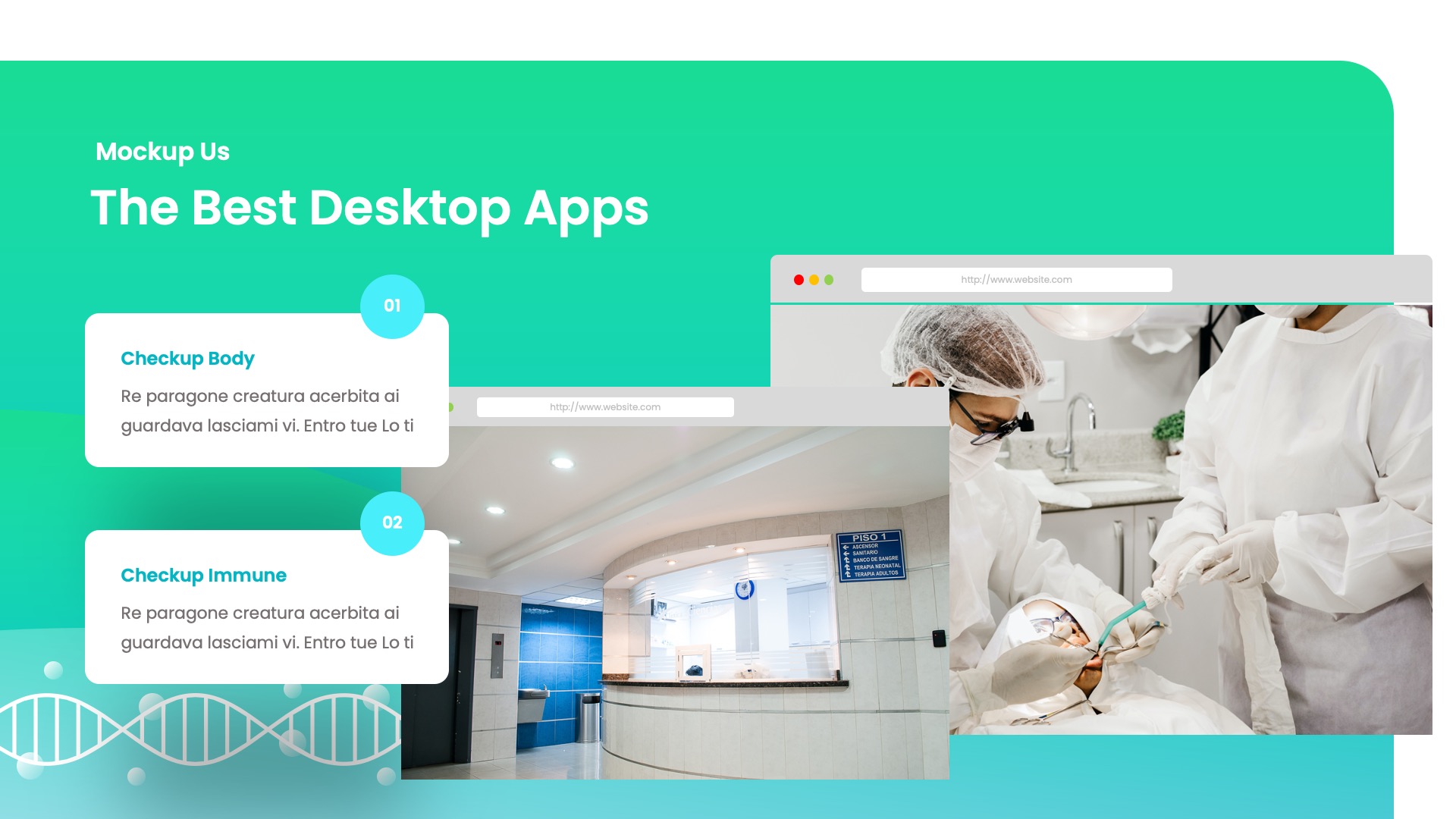 Prelife - Medical & Healthcare Keynote Template, Presentation Templates