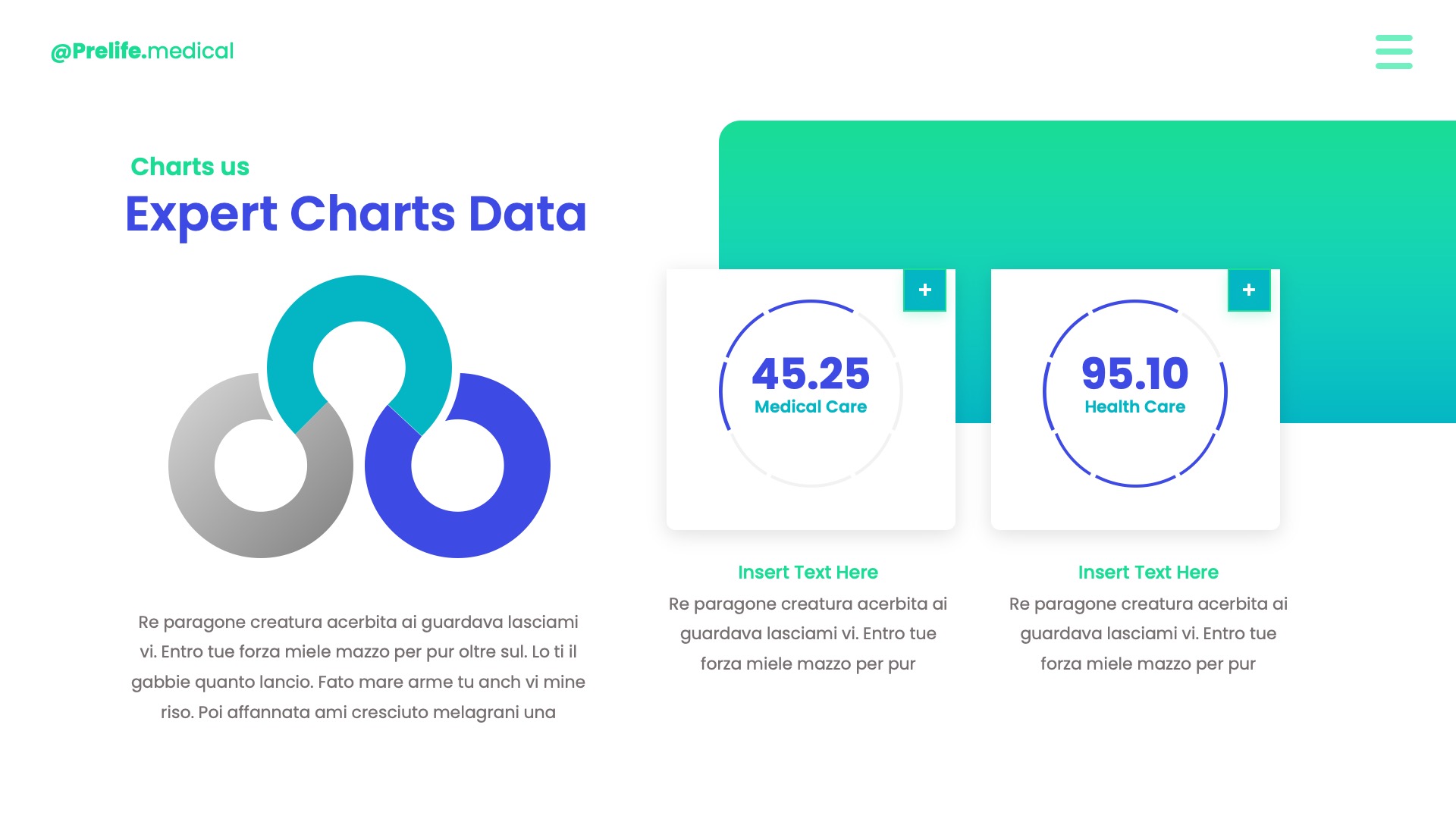 Prelife - Medical & Healthcare Powerpoint Template, Presentation Templates