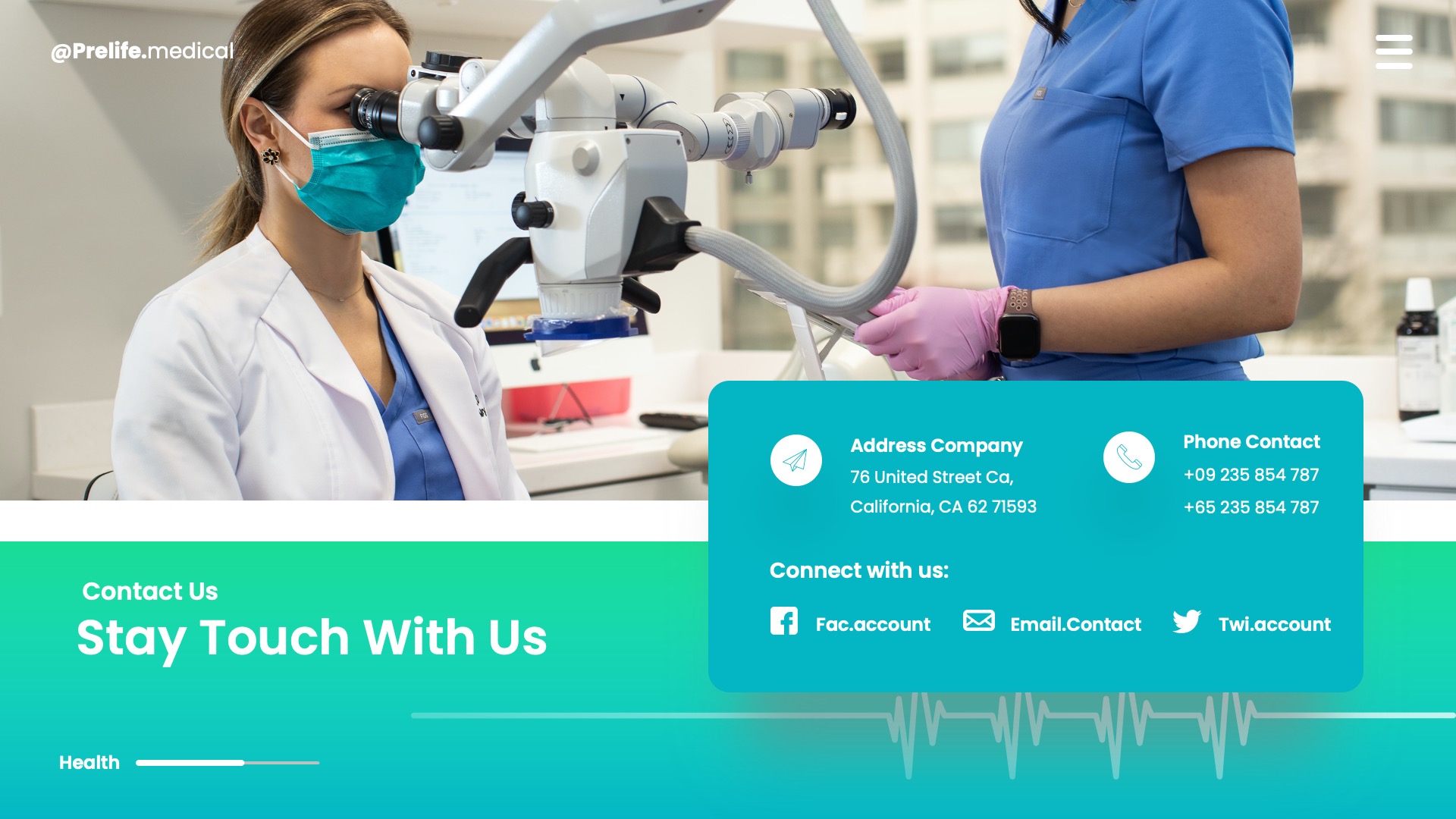 Prelife - Medical & Healthcare Powerpoint Template, Presentation Templates