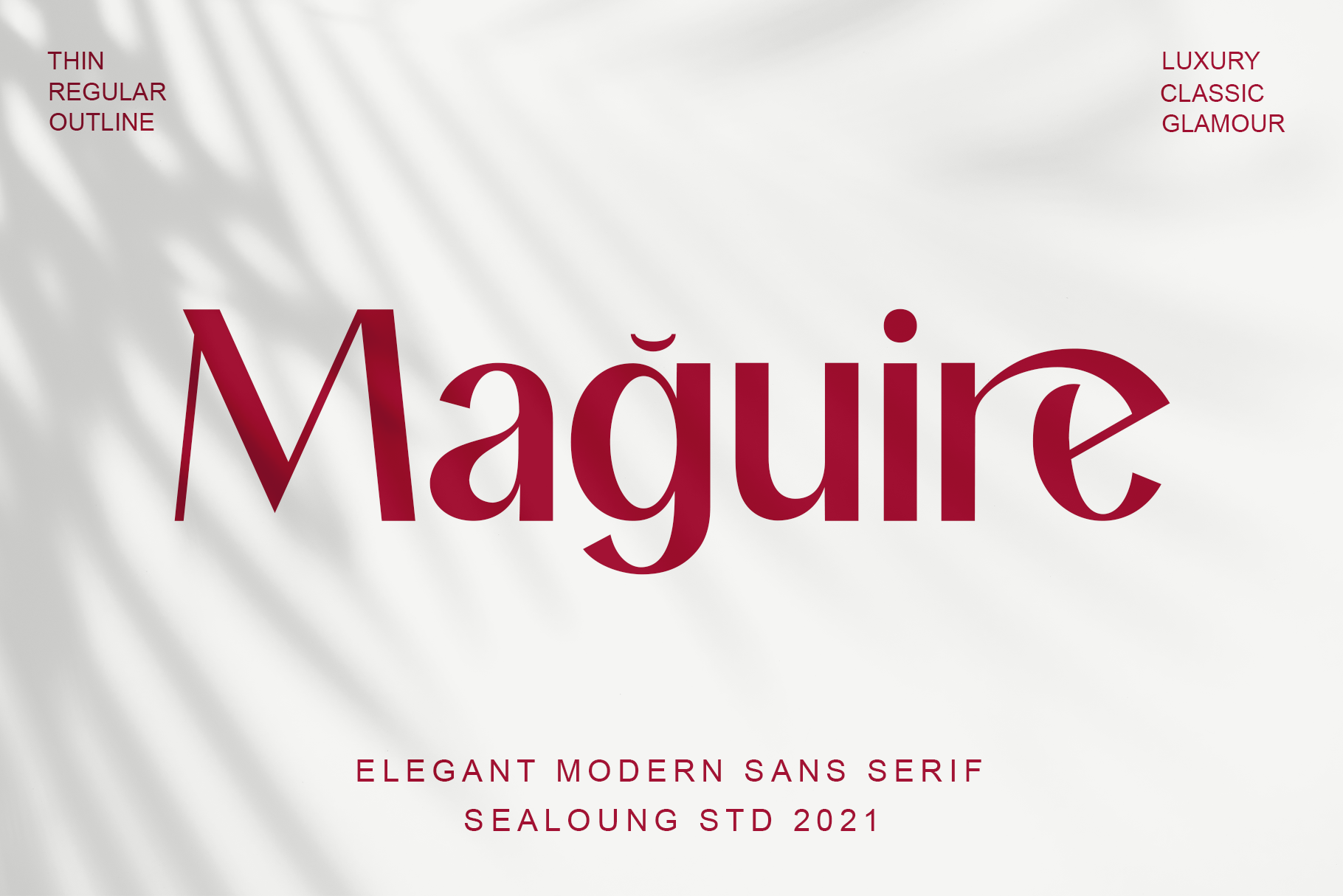 Maguire, Fonts | GraphicRiver