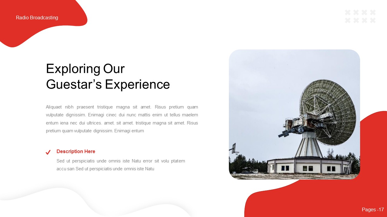 Radio Broadcasting Powerpoint Template Presentation, Presentation Templates