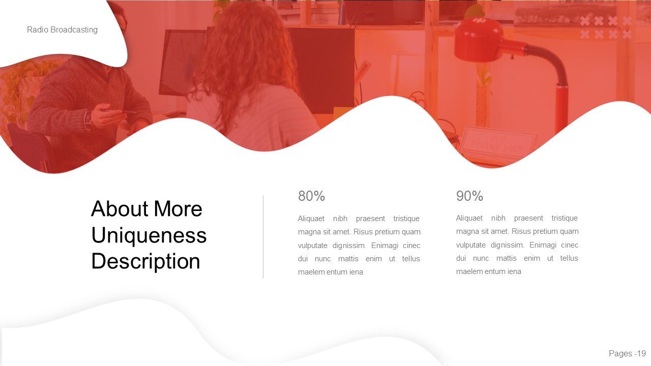 Radio Broadcasting Powerpoint Template Presentation, Presentation Templates