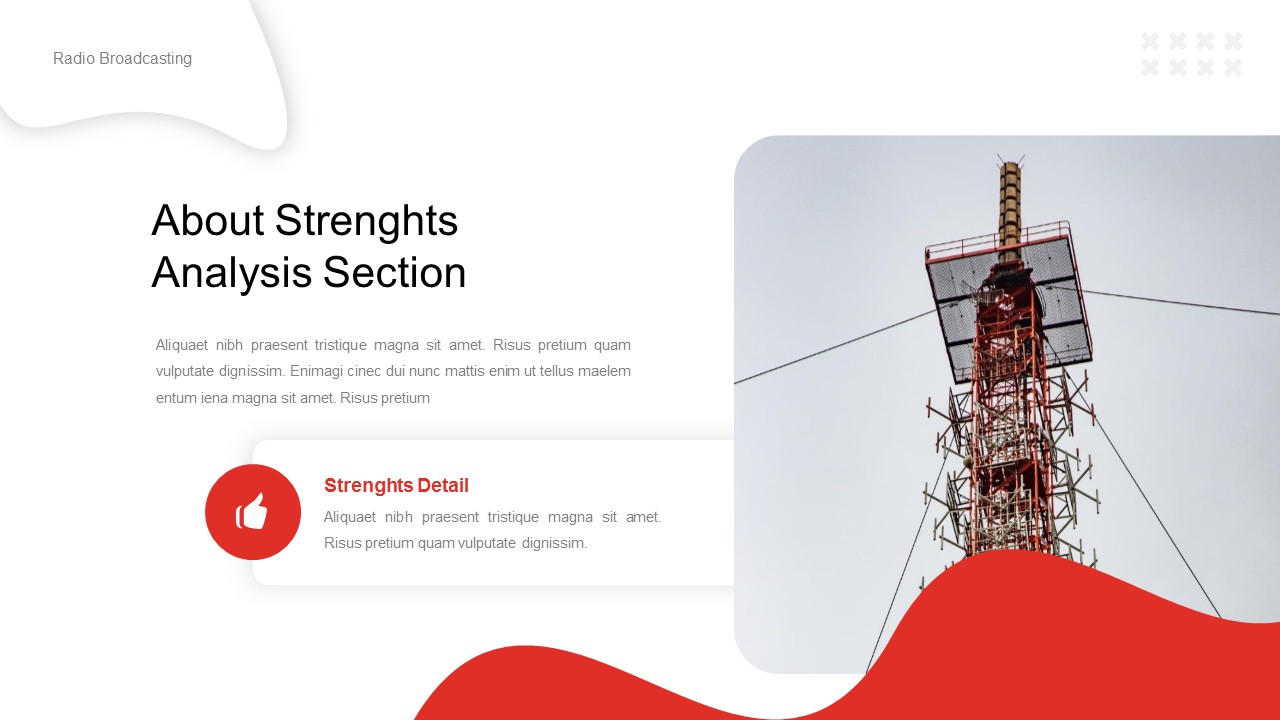 Radio Broadcasting Powerpoint Template Presentation, Presentation Templates