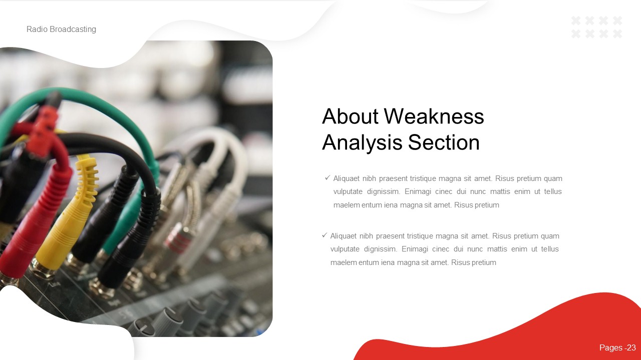 Radio Broadcasting Powerpoint Template Presentation, Presentation Templates