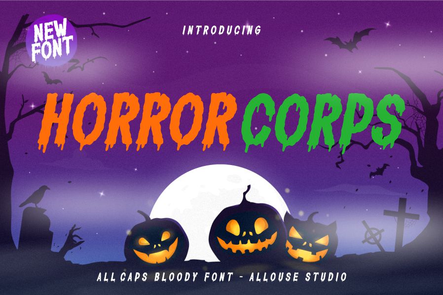 Horror Corps, Fonts | GraphicRiver