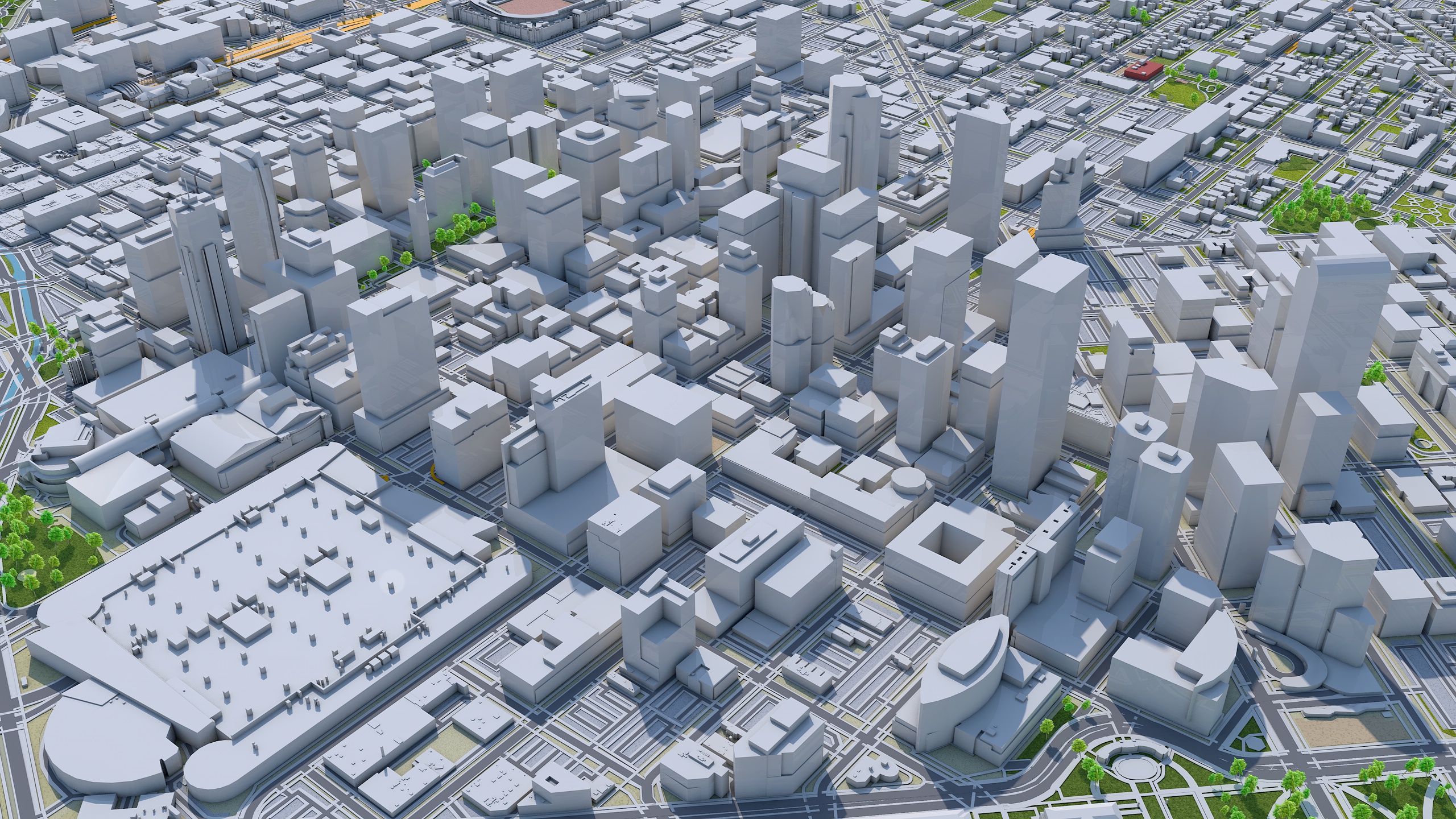 Denver City Colorado 3D Model 70km by TurboCG | 3DOcean