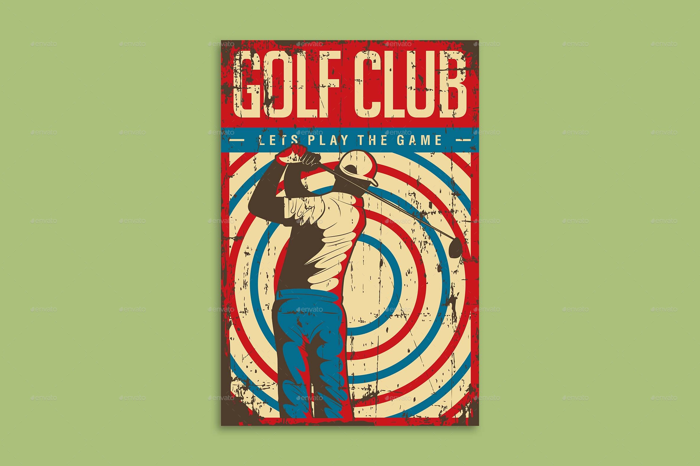 5 Vector Images of Retro Golf Poster, Vectors | GraphicRiver