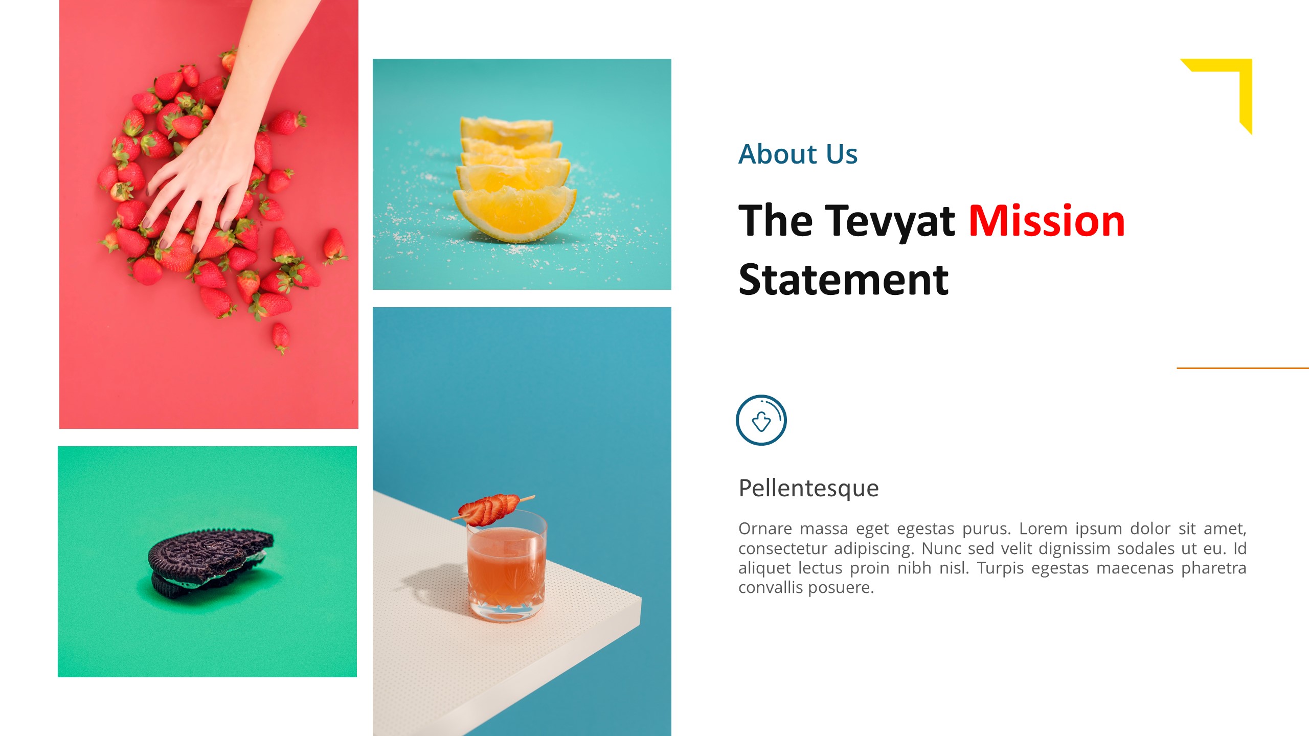 Tevyat - Creative Colorful Presentation PowerPoint Template ...