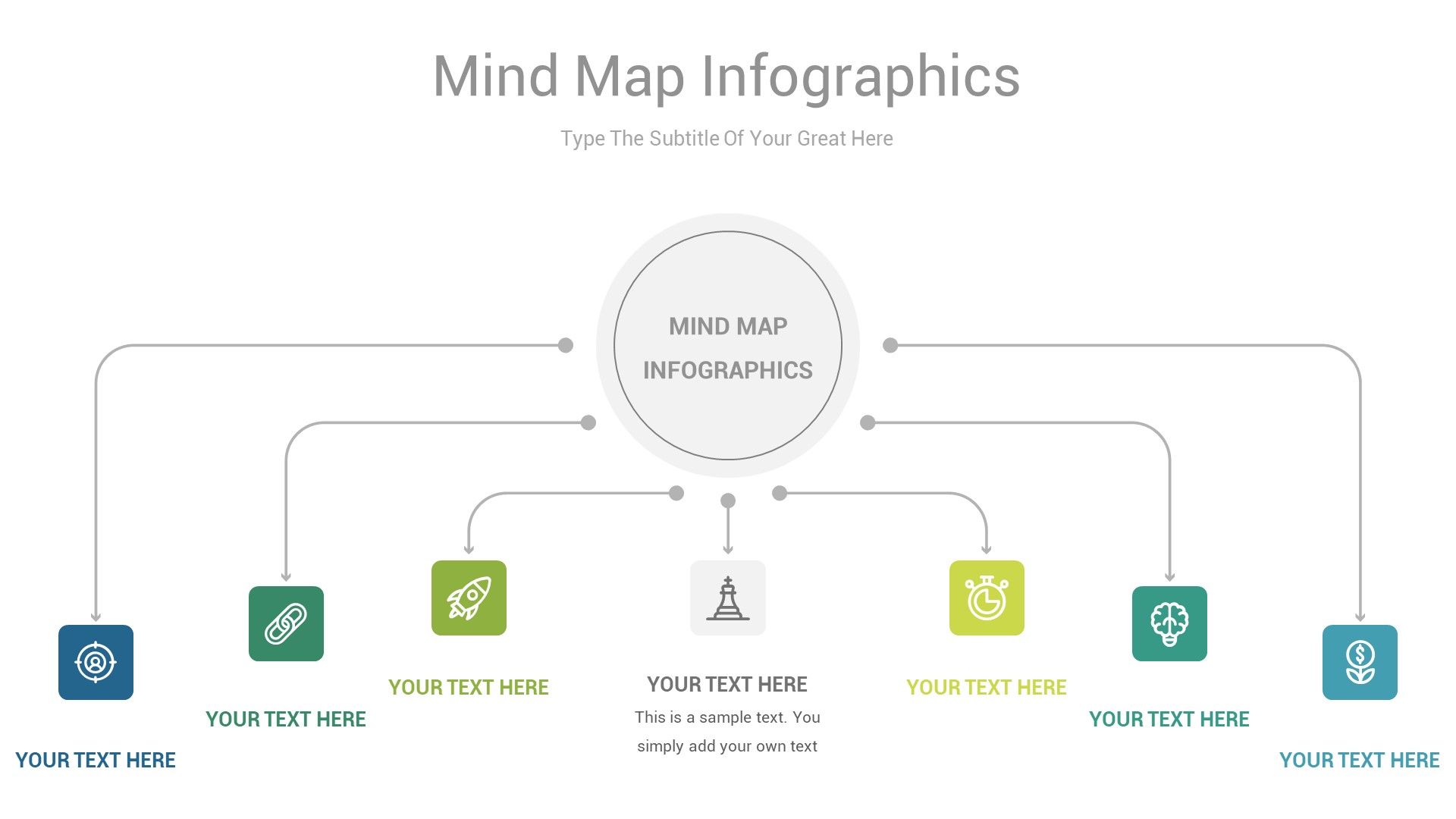 Mind Map Diagrams PowerPoint Presentation, Presentation Templates ...