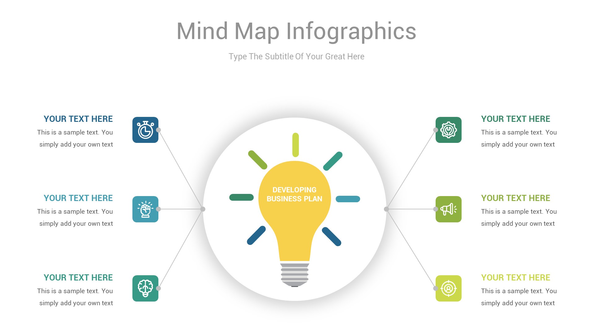 Mind Map Diagrams PowerPoint Presentation, Presentation Templates ...