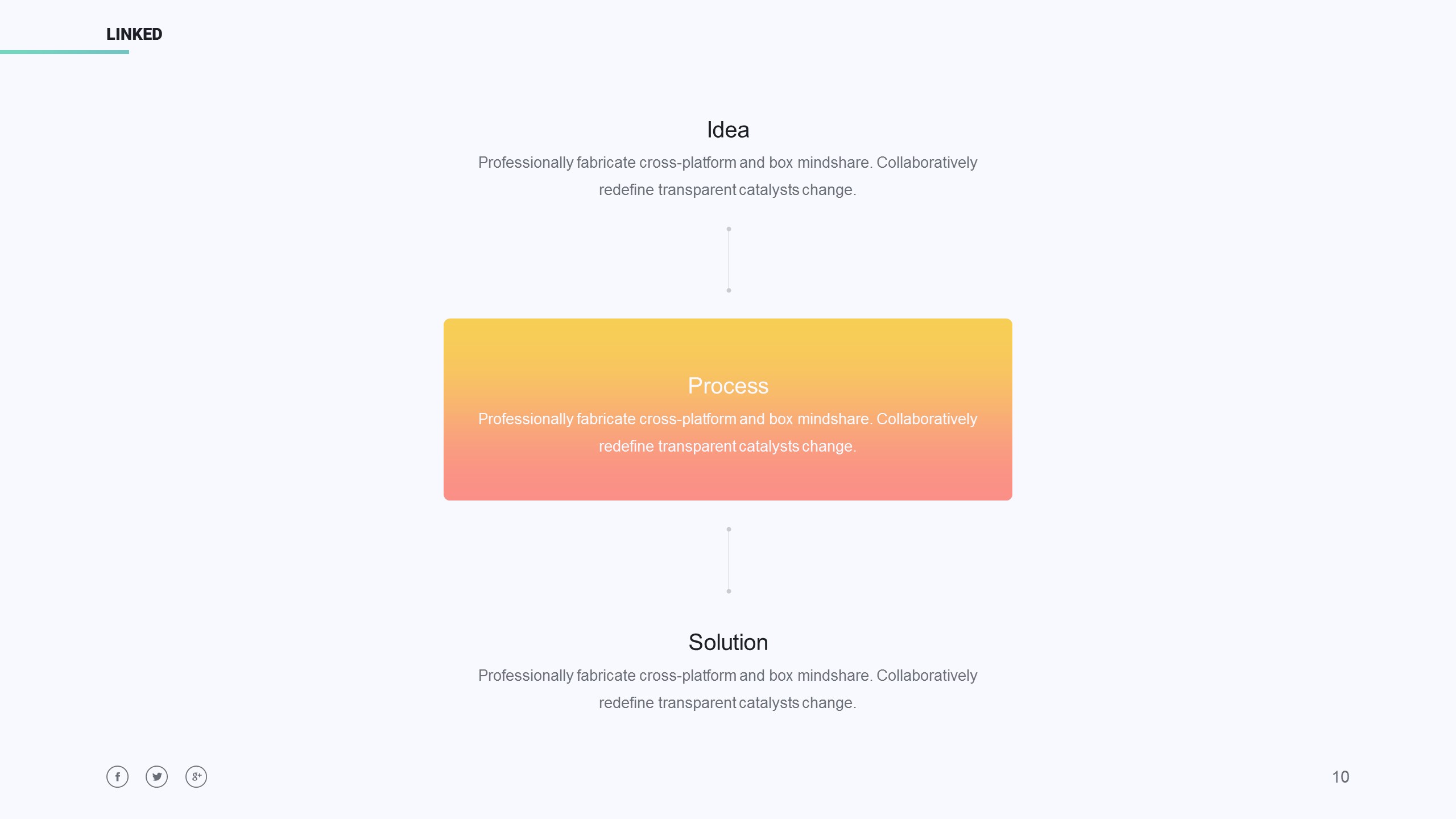 Linked Minimal Powerpoint Template, Presentation Templates | GraphicRiver