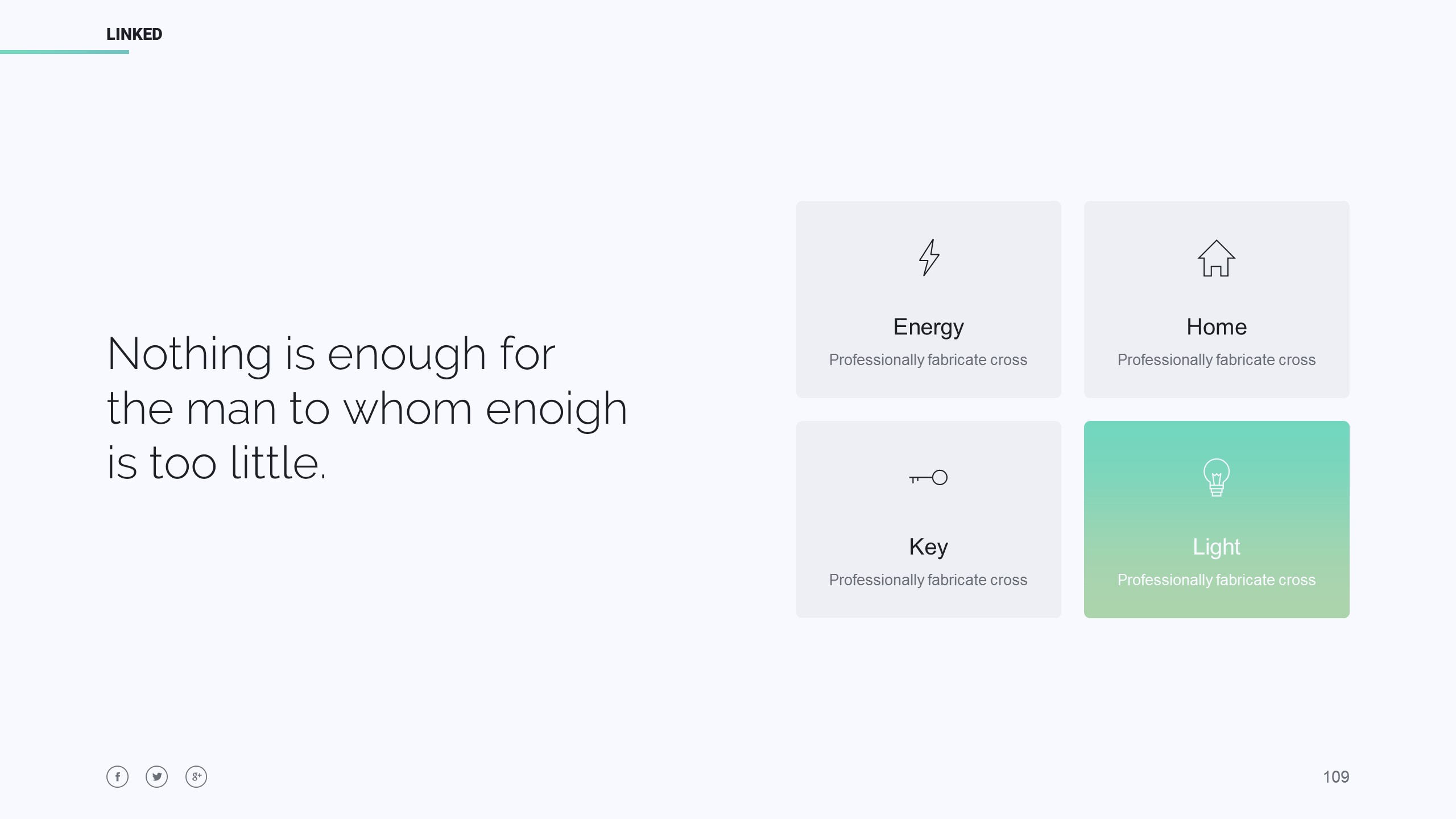 Linked Minimal Powerpoint Template, Presentation Templates | GraphicRiver