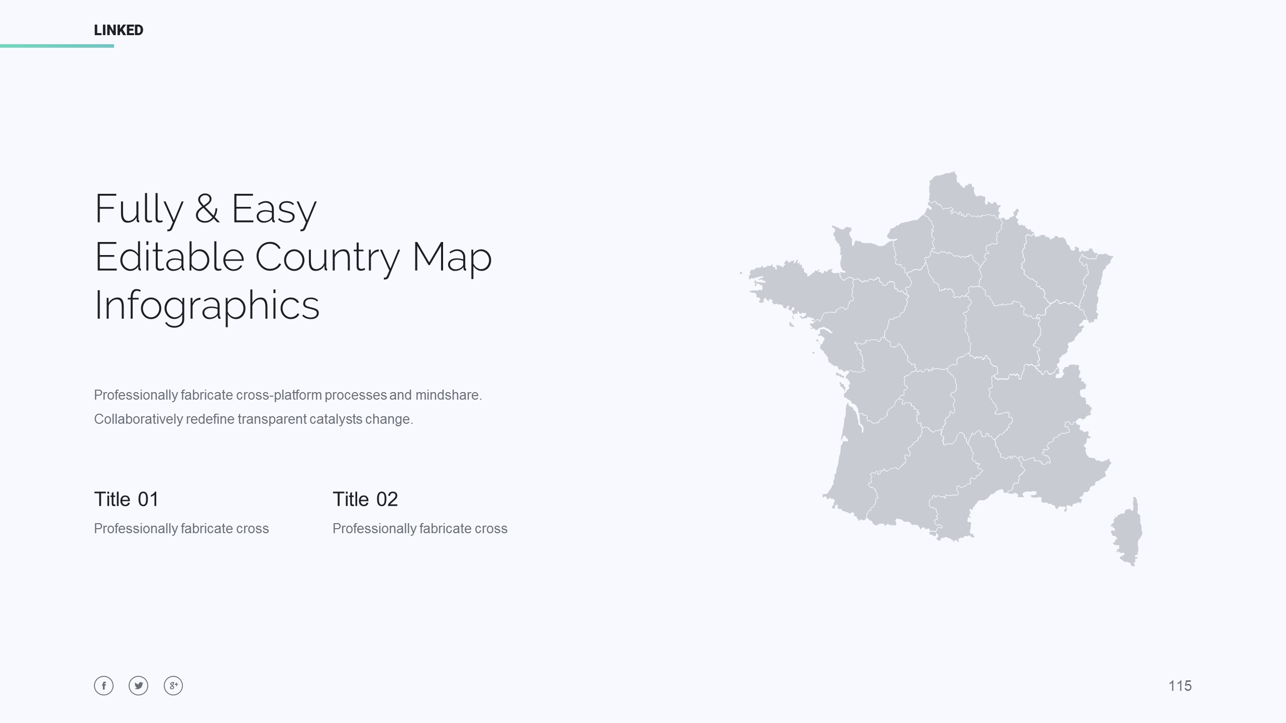 Linked Minimal Powerpoint Template, Presentation Templates | GraphicRiver