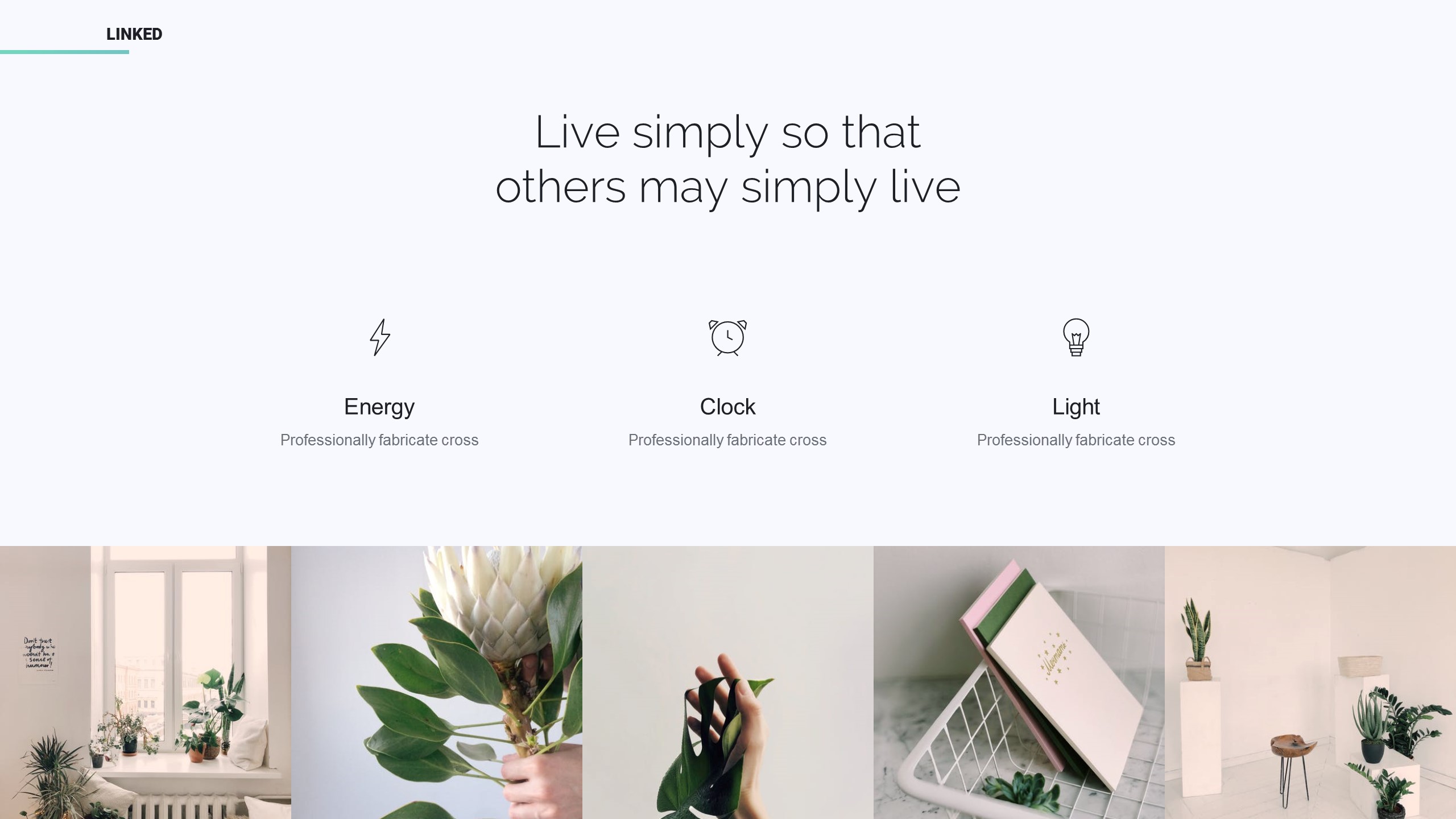 Linked Minimal Powerpoint Template, Presentation Templates | GraphicRiver