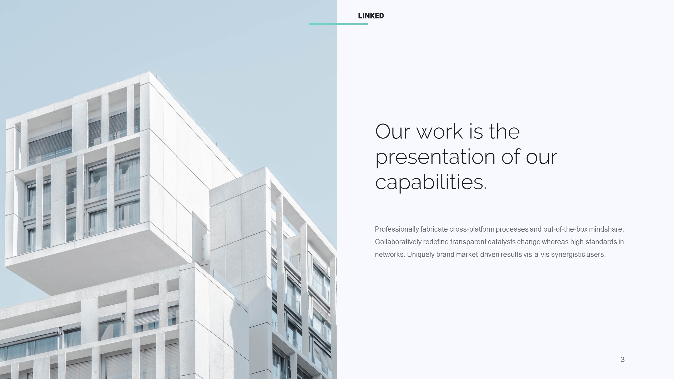 Linked Minimal Powerpoint Template, Presentation Templates | GraphicRiver