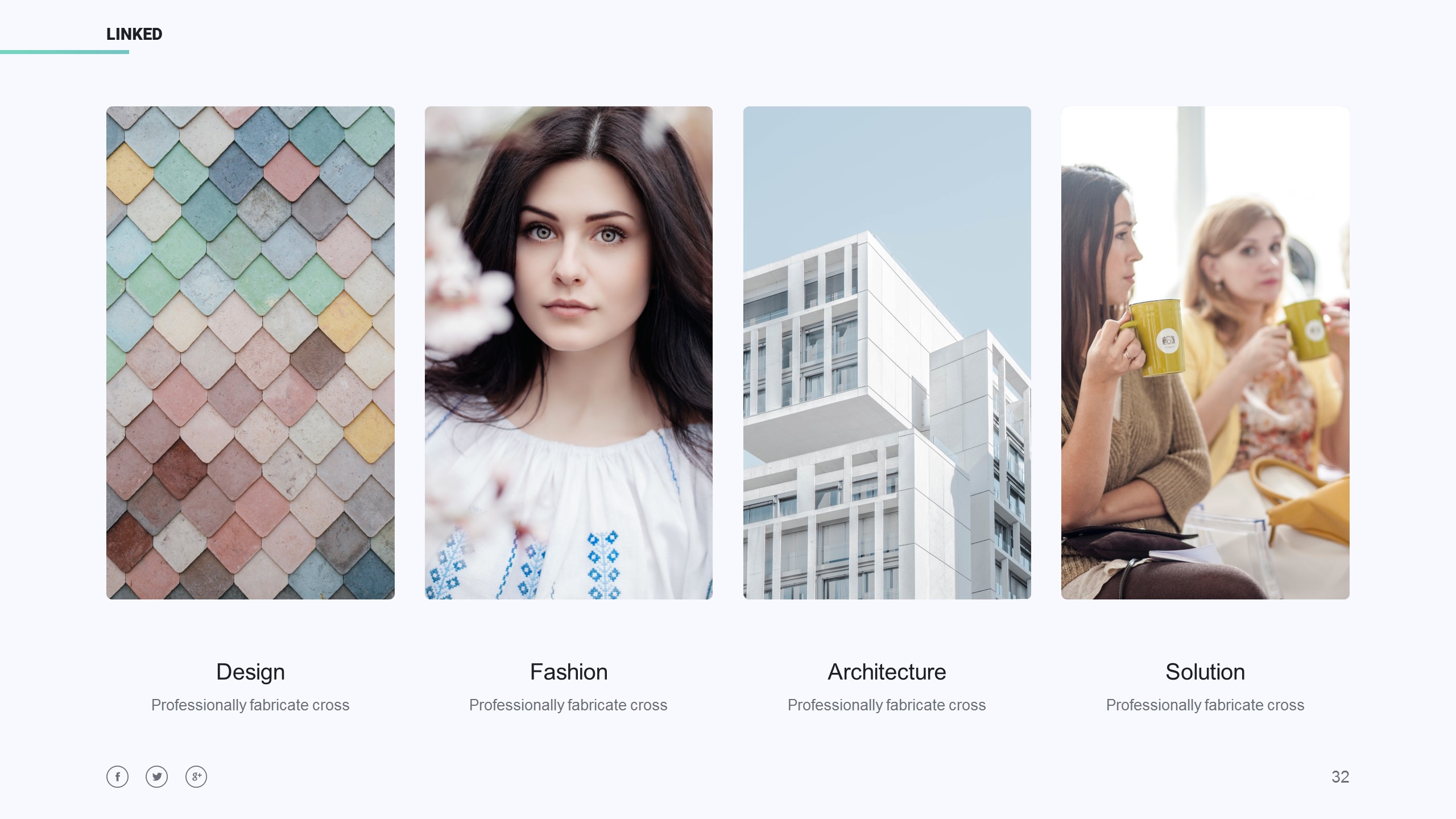 Linked Minimal Powerpoint Template, Presentation Templates | GraphicRiver