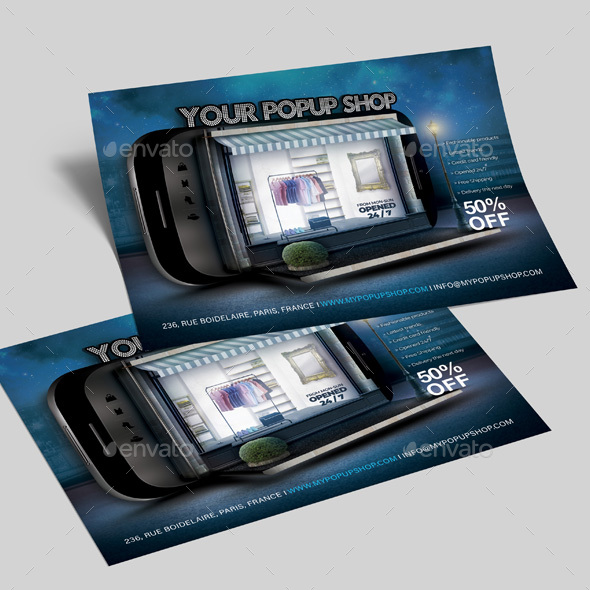 Pop Up Store Flyer, Print Templates | GraphicRiver