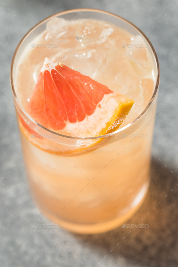 Boozy Refreshing Gin Radler Cocktail Stock Photo by bhofack2 | PhotoDune