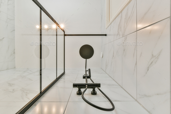 Bottom view of a shower head Stock Photo by pro_creator | PhotoDune