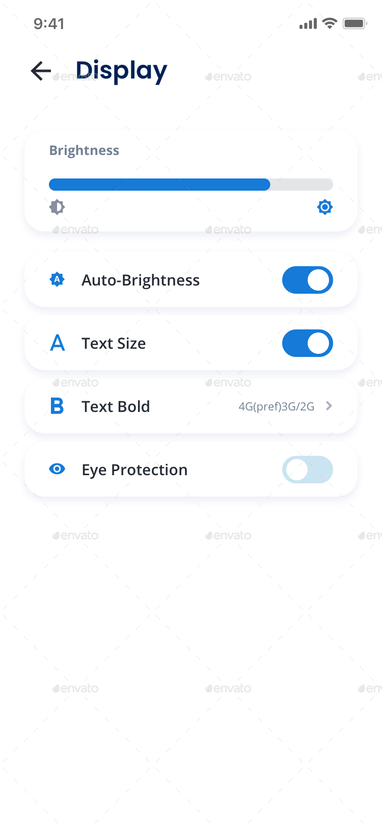Aavi Mobile App UI Kit, Web Elements | GraphicRiver