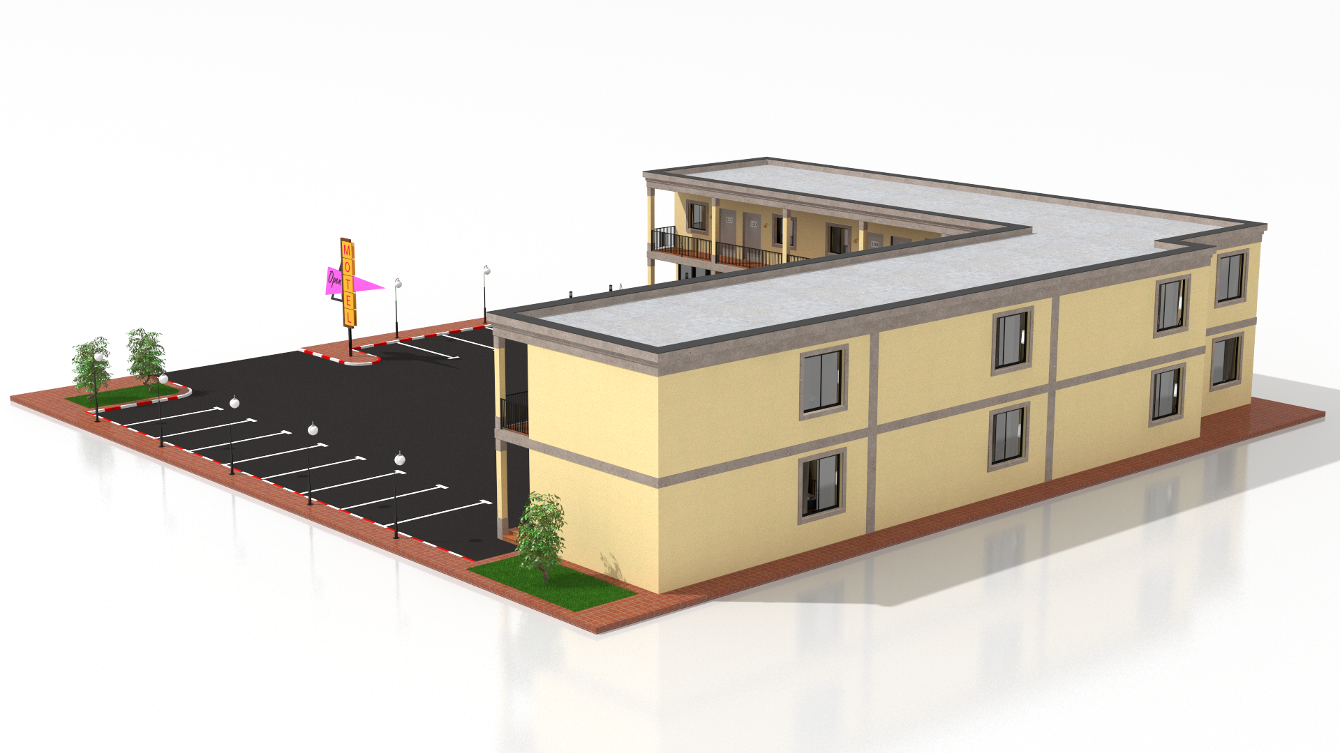 Motel by Benz_creation | 3DOcean