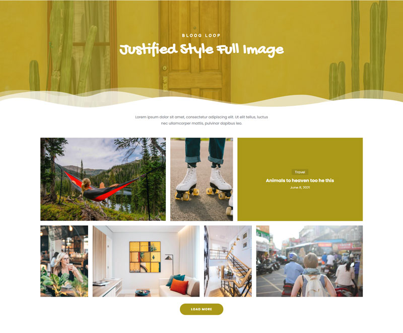 Advanced Justified Blog Layout Design by themesawesome | CodeCanyon