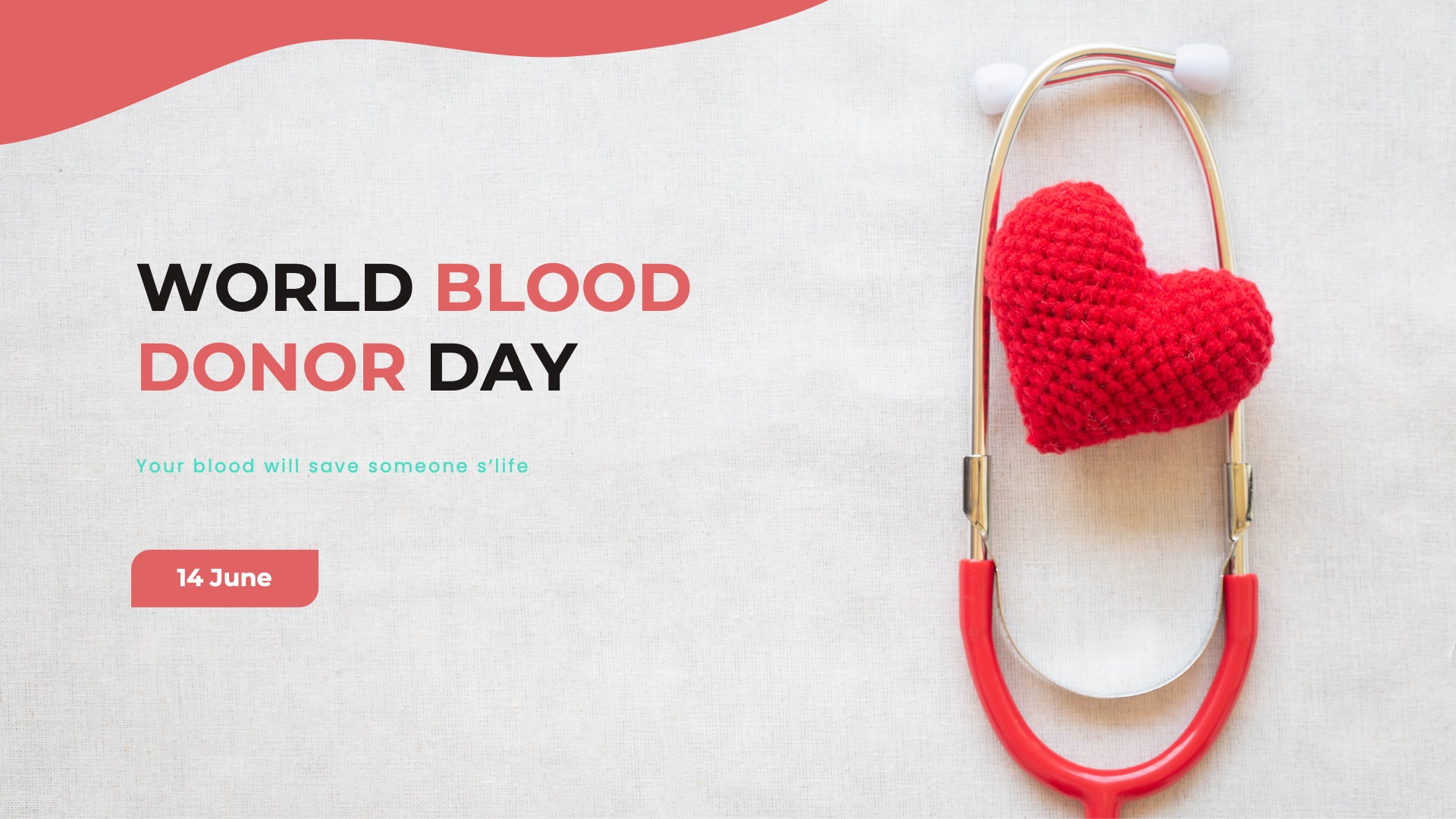 BLODTION - Blood Donation Powerpoint Template, Presentation Templates