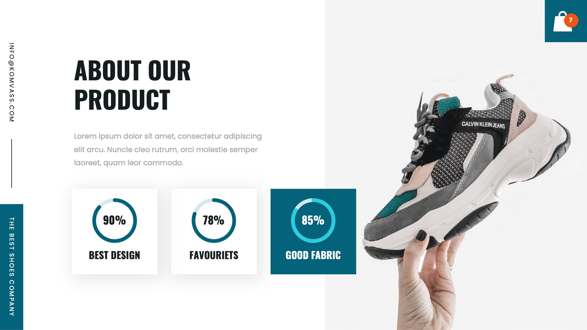 KOMVASS - Sneaker & Shoes Factory Powerpoint Template, Presentation ...