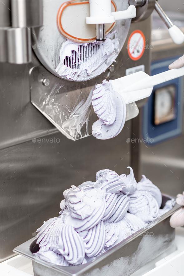 Process of ice cream production Stock Photo by RossHelen | PhotoDune