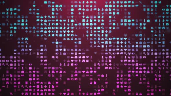 Mobile Apps Seamless Background , Motion Graphics | VideoHive