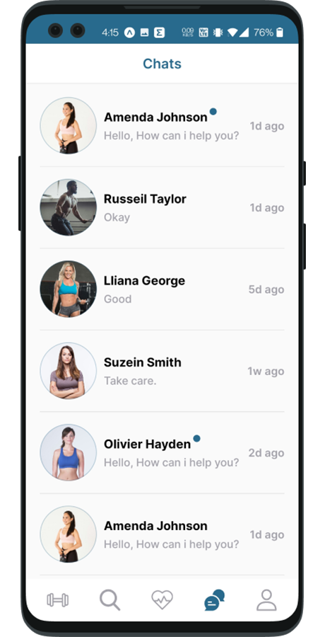 React Native Fitness Workout App Template in React Native | FitWithMe ...