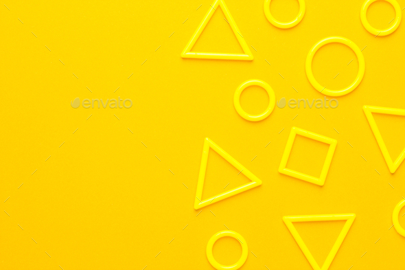 Plastic Geometric Shapes Stock Photo by garloon | PhotoDune