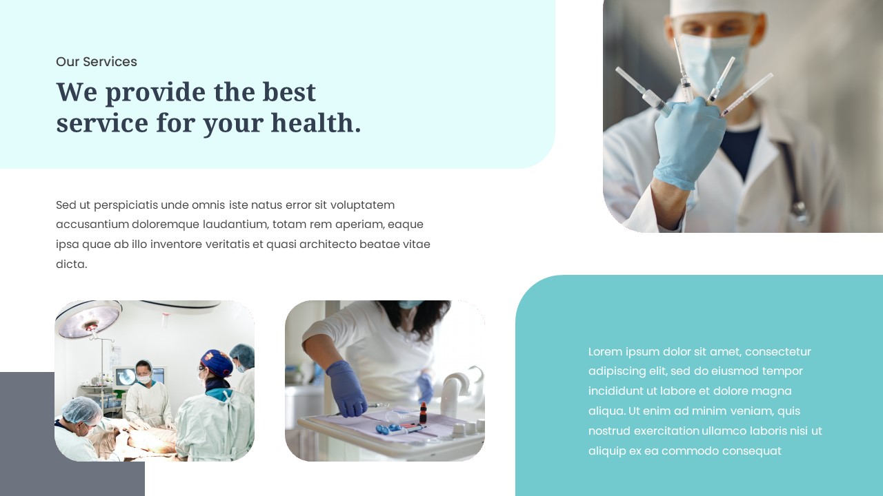 Doctors - Medical and Health PowerPoint Template, Presentation Templates