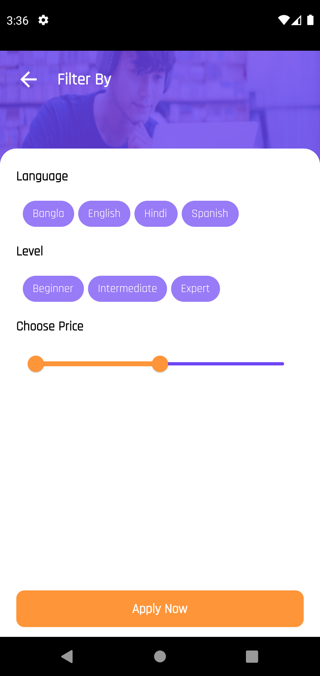 Elearn - Online Learning Platform App UI Kit in Flutter by ViserLab