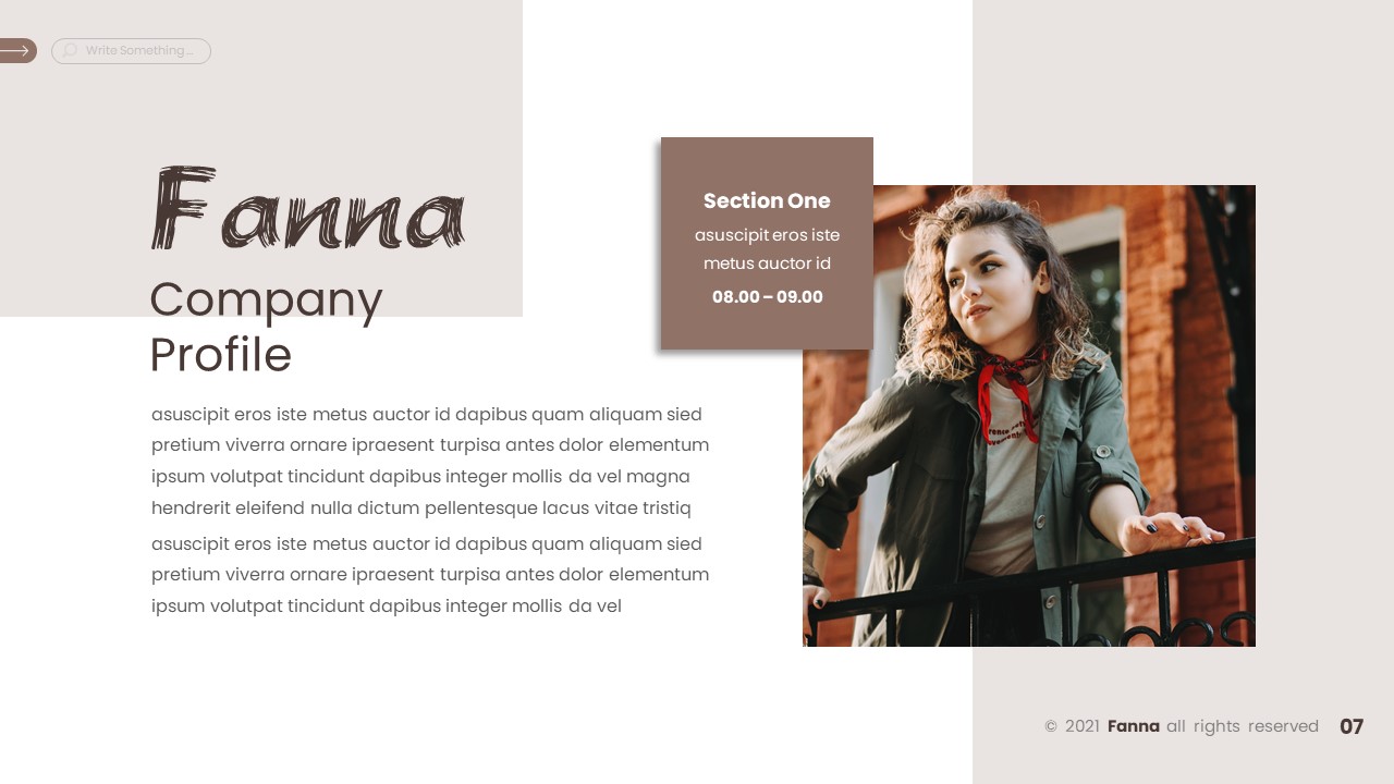 Fanna - Keynote Template by holographstudio | GraphicRiver