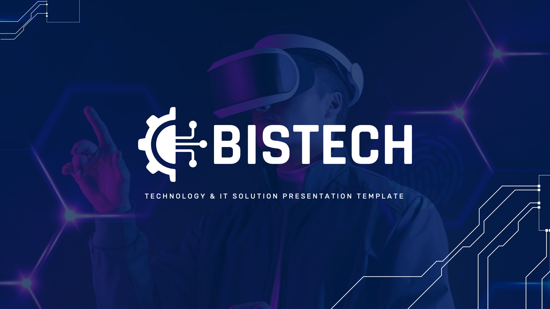 Bistech - Technology & IT Solution Keynote Template, Presentation Templates