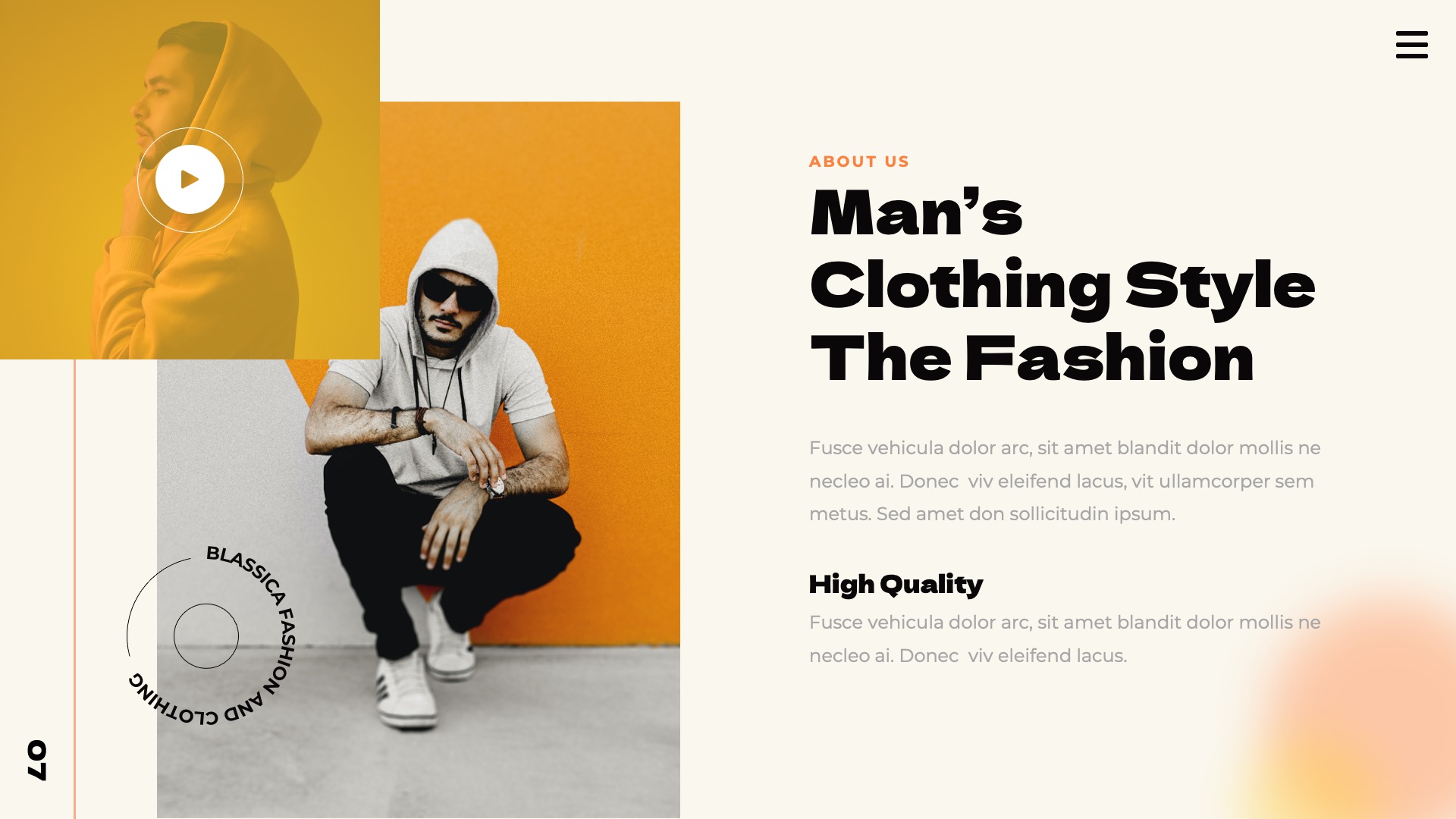 BLASSICA - Fashion & Clothing Powerpoint Template, Presentation Templates