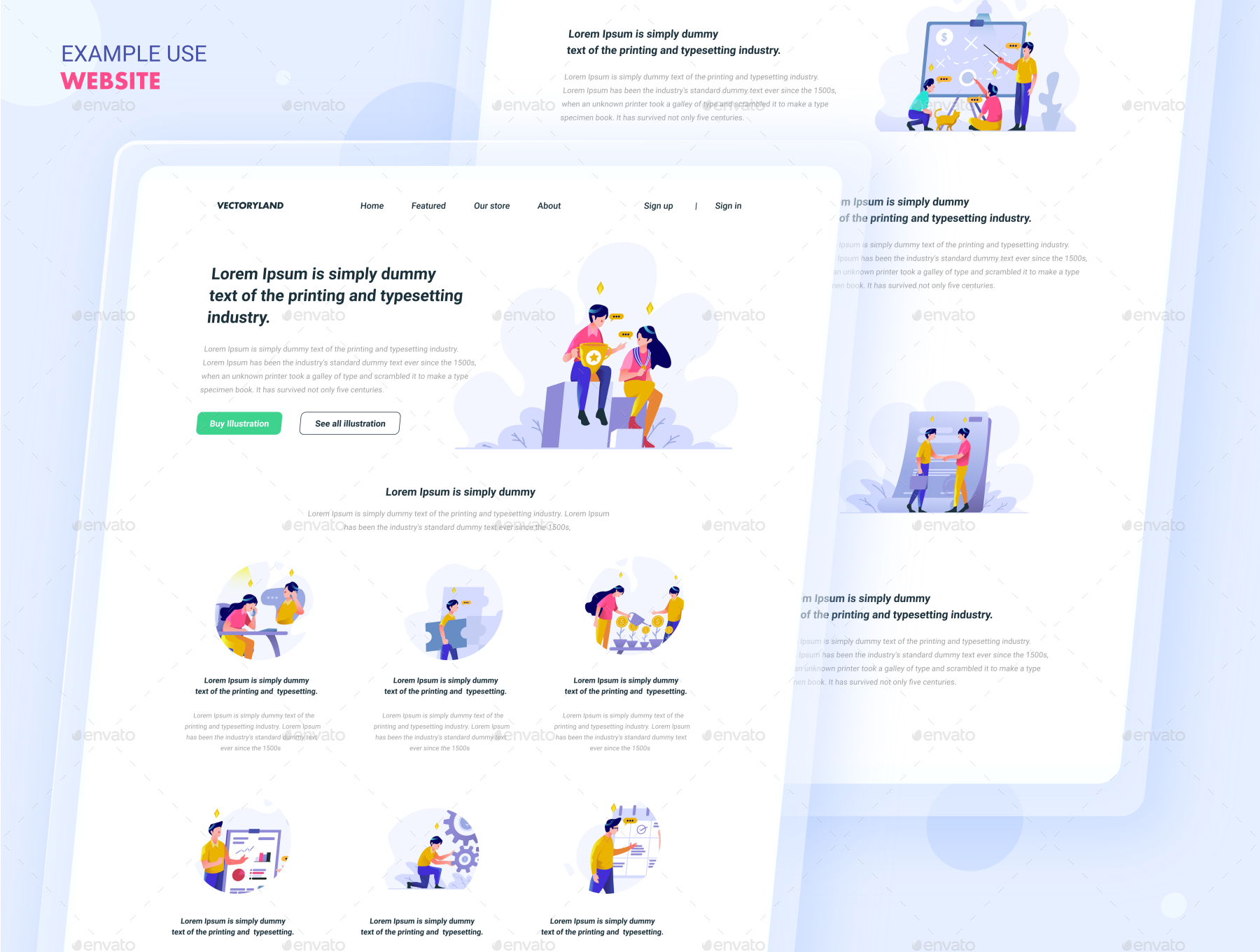 LAYI Business and Finance Illustration, Graphics | GraphicRiver