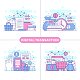 Digital Transaction Concept Illustration by P4tcreativa | GraphicRiver