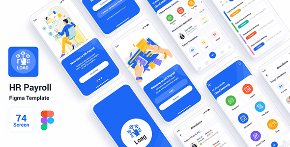 Loag - HR Payroll Figma Template by createuiux | ThemeForest