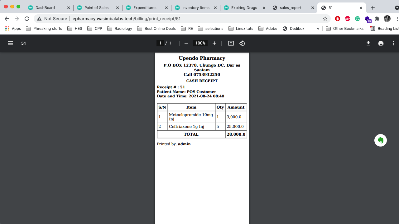 Pharmacy Management System by njunwa1 | CodeCanyon
