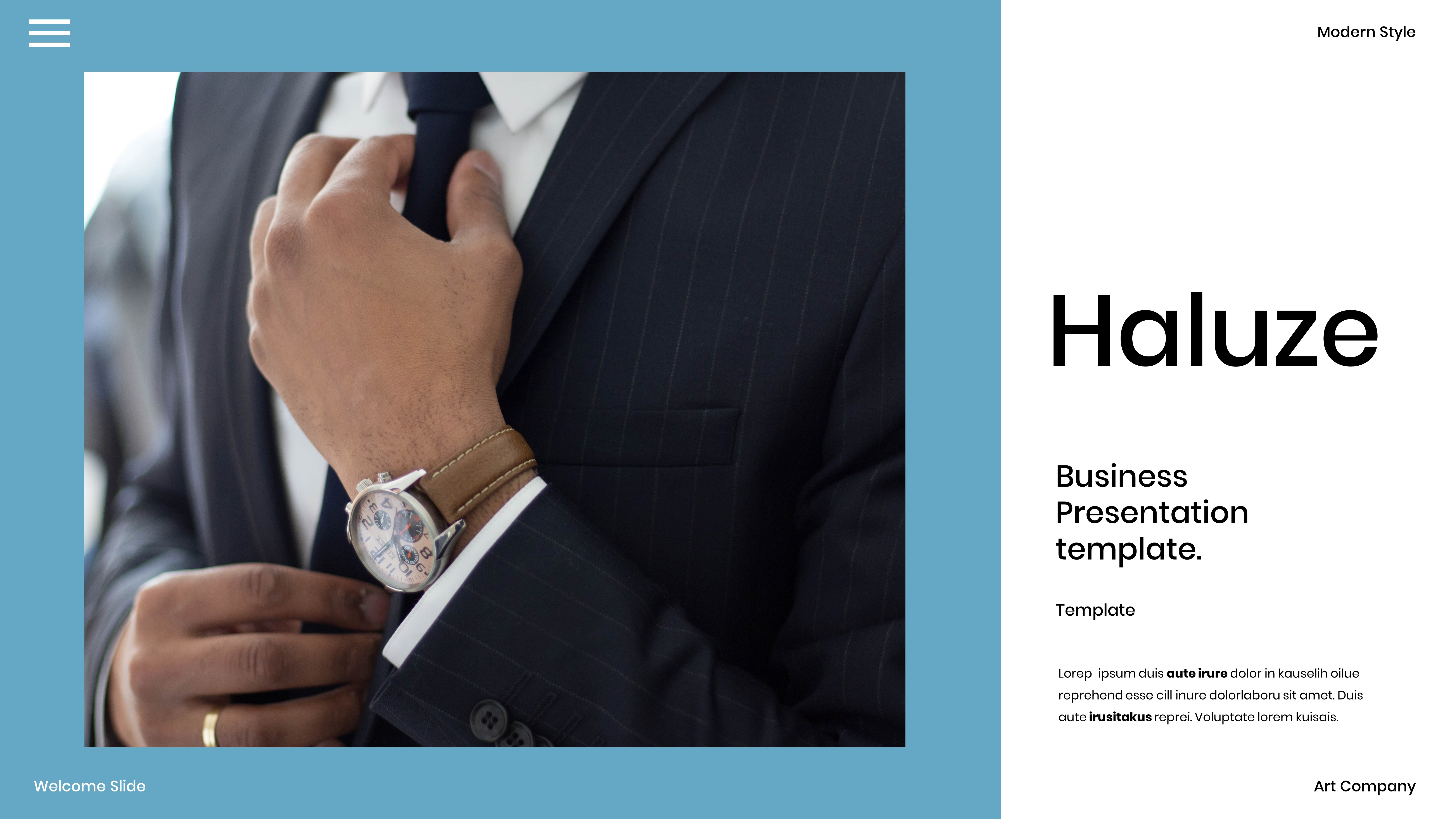 Haluze – Business PowerPoint Template by CreativeGraphs | GraphicRiver