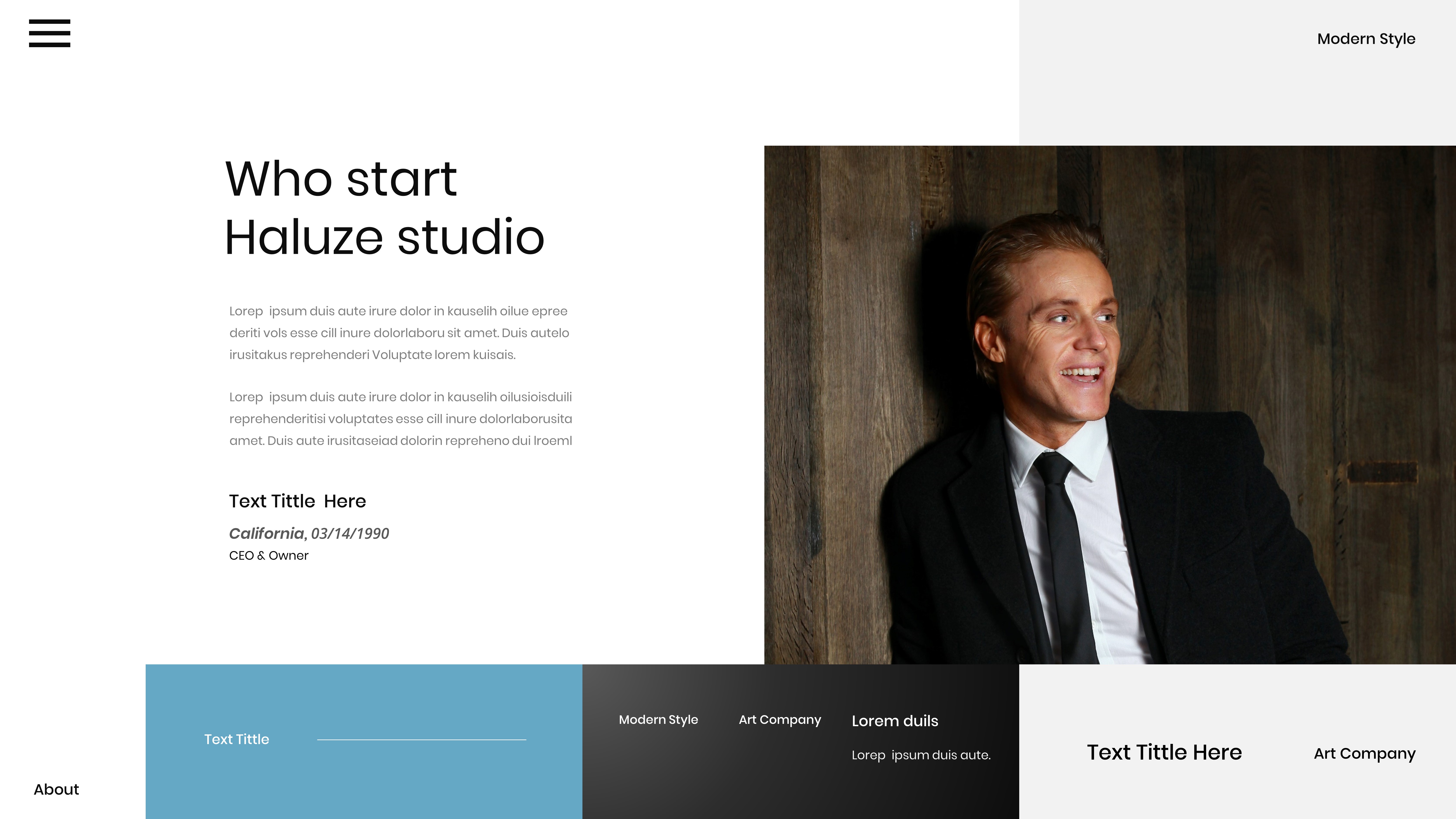 Haluze – Business PowerPoint Template by CreativeGraphs | GraphicRiver